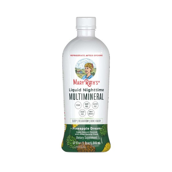 Liquid Nighttime Multimineral - Pineapple | MaryRuth's Wholesale