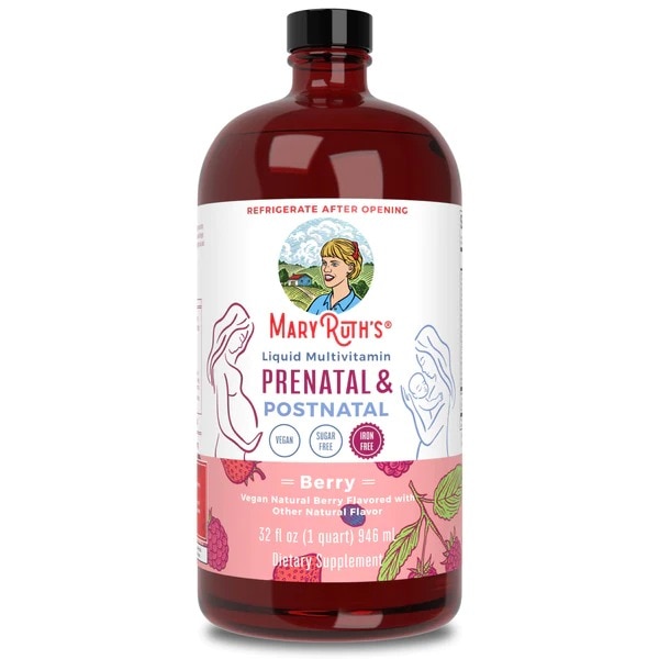 Prenatal & Postnatal Liquid Multivitamin | MaryRuth's Wholesale