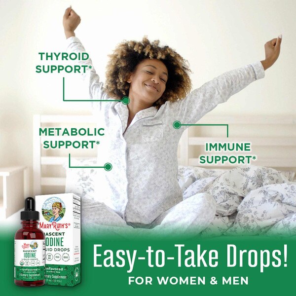 Nascent Iodine Liquid Drops | MaryRuth's Wholesale