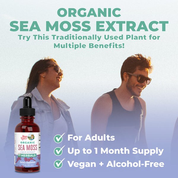 Organic Sea Moss Liquid Drops | MaryRuth's Wholesale