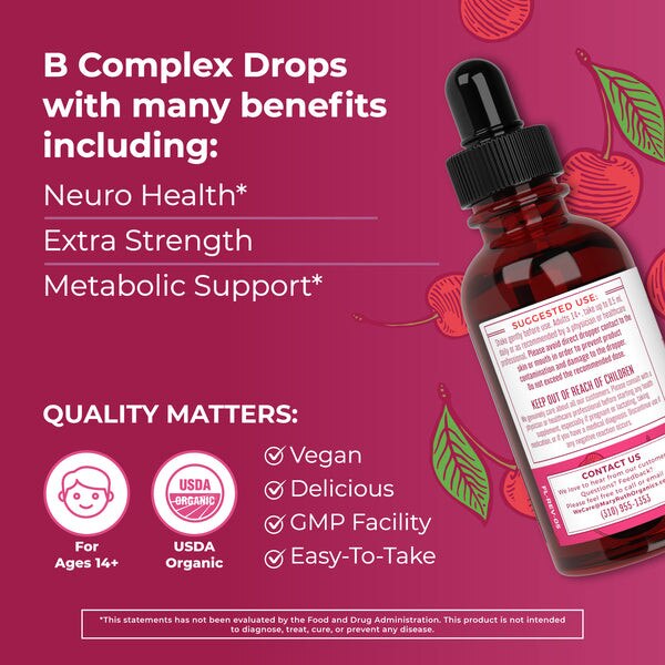 B-Complex Drops | MaryRuth's Wholesale