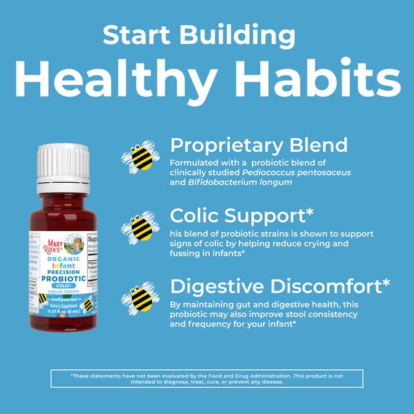 Organic Infant Precision Probiotic Colic Drops | MaryRuth's Wholesale