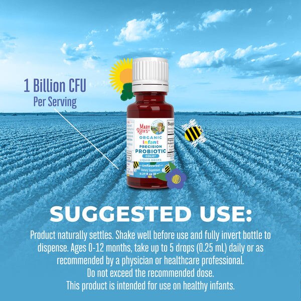 Organic Infant Precision Probiotic Colic Drops | MaryRuth's Wholesale