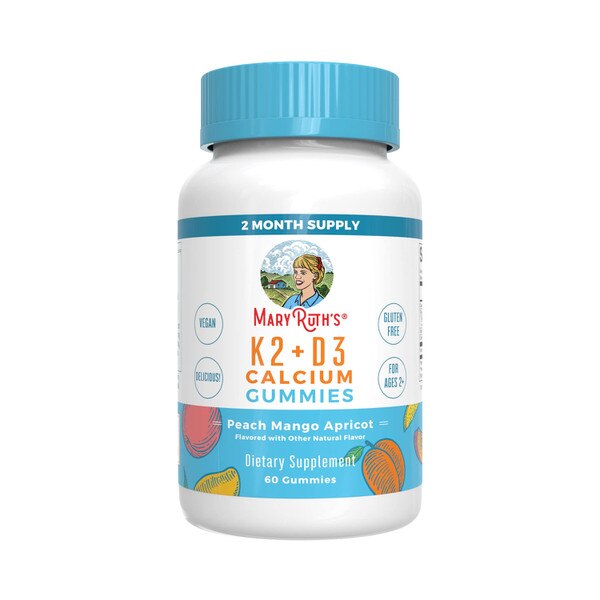 K2 + D3 Calcium Gummies | MaryRuth's Wholesale