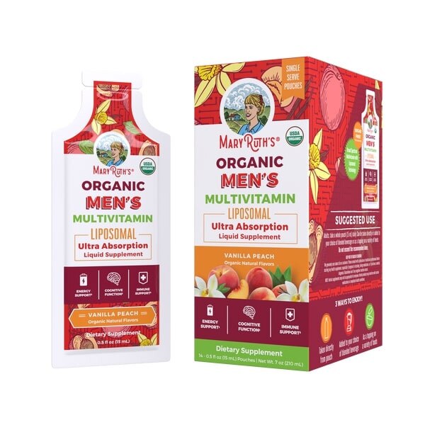 Organic Men's Multivitamin Liposomal Box | MaryRuth's Wholesale