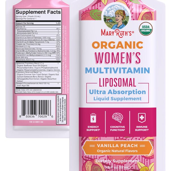 Organic Women's Organic Multivitamin Liposomal Box | MaryRuth's Wholesale