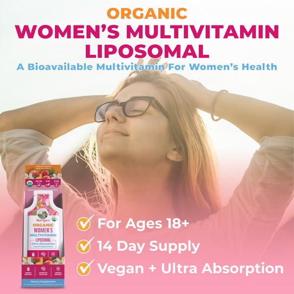 Organic Women's Organic Multivitamin Liposomal Box | MaryRuth's Wholesale